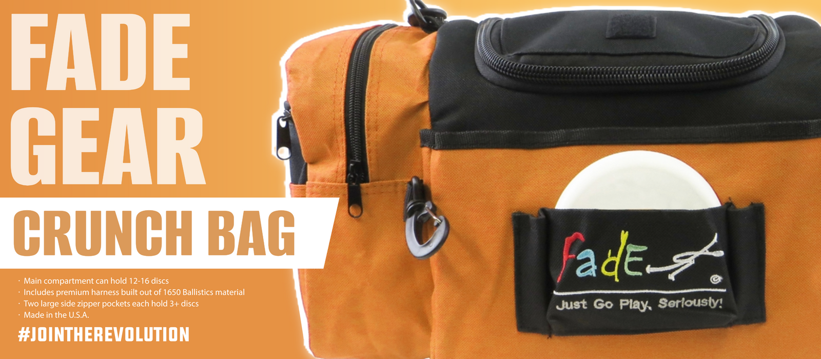 Revolution Disc Golf Bags – FADE GEAR